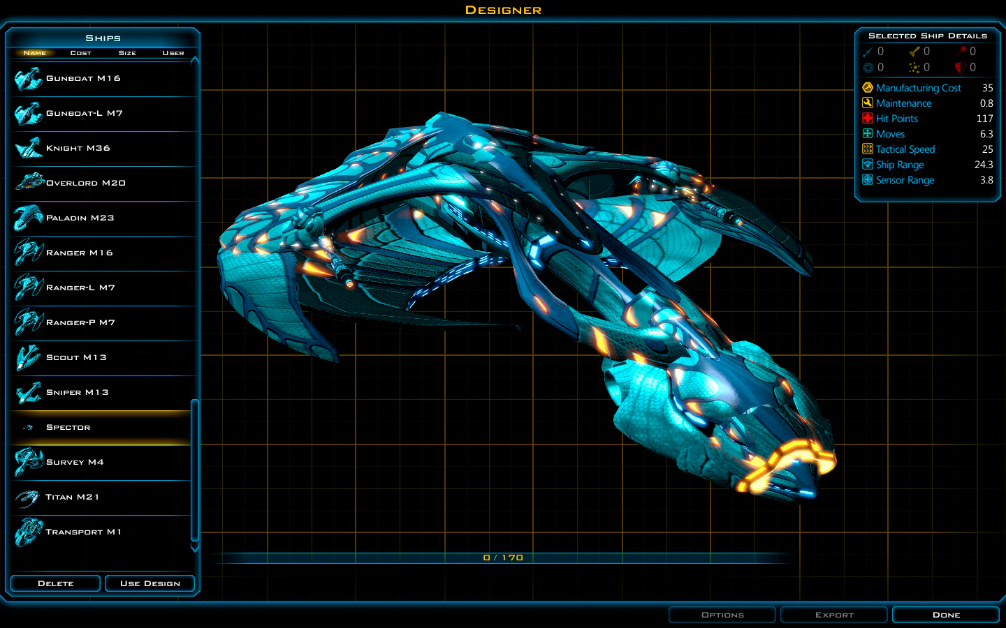 Ship Designer Contest Honorable Mentions: Galactic Civilizations III