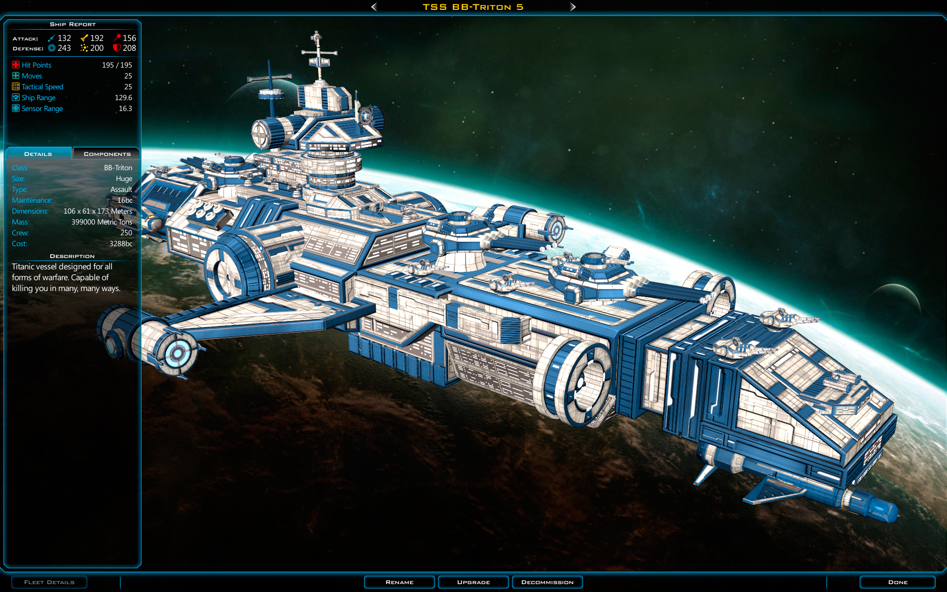 Ship Designer Contest Honorable Mentions: Galactic Civilizations III